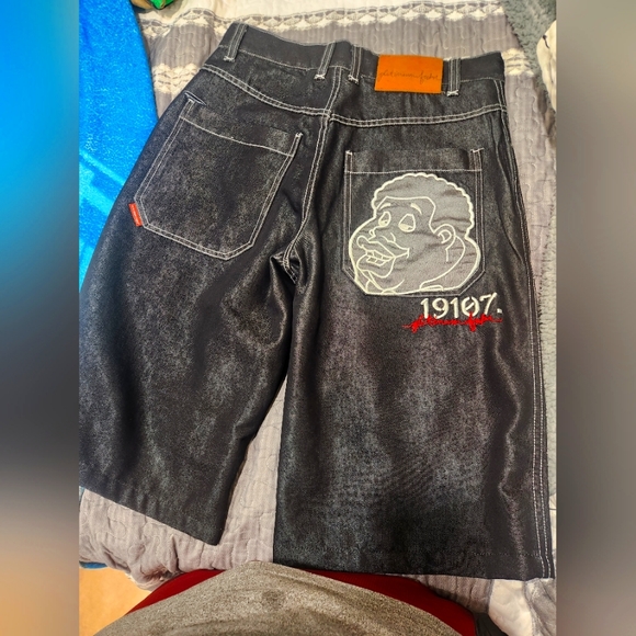 FUBU | Shorts | 34 Fubu Jeans Fat Albert Black | Poshmark